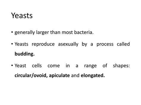 Solution Yeast Identification Studypool