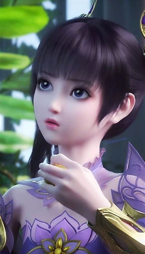 Ziyan Btth Battle Through The Heavens Gambar Karakter Gadis Animasi Penyimpanan Foto