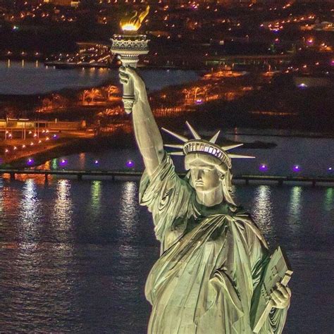 Statue Of Liberty At Night Liberty Statue
