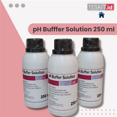 Jual Cairan Bufffer Solution Ph4 Ph7 Ph10 250ml Shopee Indonesia
