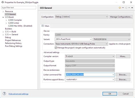 Big Newbie Problem With CCS V And Olimex TMS XDS V Code Composer Studio Forum Code