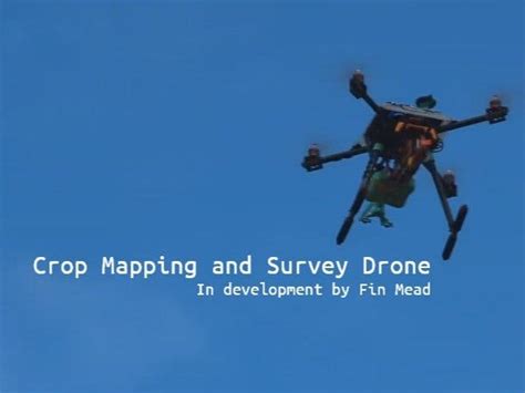 Crop Mapping And Survey Drone