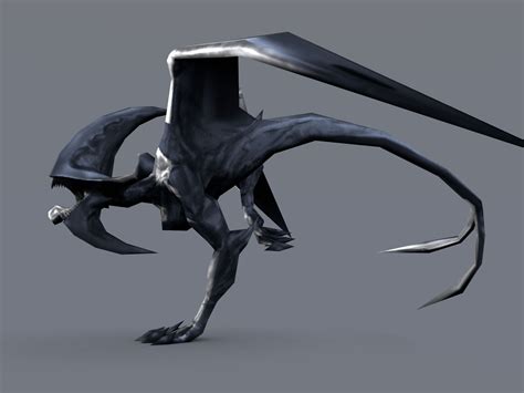 Pitch Black Bioraptor 3d Model 25 Blend Obj Free3d