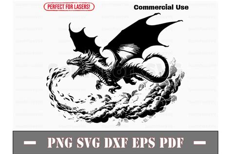 Dragon Breathing Fire Laser Engrave Files 3812700