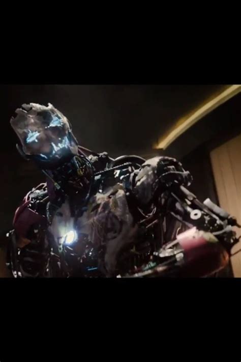 Avengers 2 Age Of Ultron Ultron Beaten Up Suit Marvel Memes Age