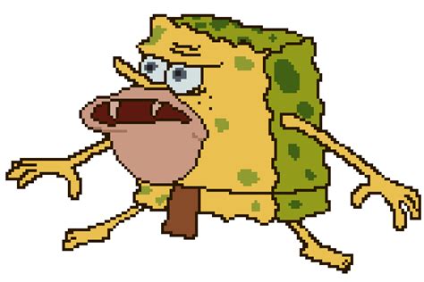 Spongebob Pixel Art Meme