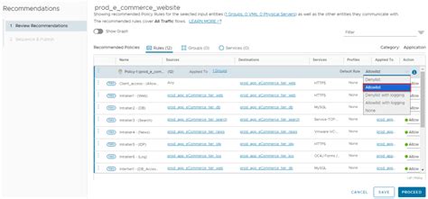 Microsegmentation Using Nsx Security Intelligence Part 4 Flow Direction Aware Rules Vmware
