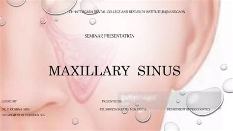 Maxillary Sinus Pptx