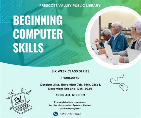 Beginning Computer Skills Class In Person Program Pre Registration Required Yavapai Library