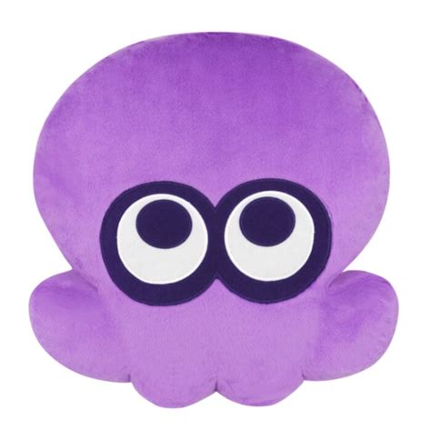 Octopus Purple Plush Cushion Splatoon 3 Authentic Japanese