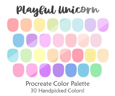 Unicorn Color Palette