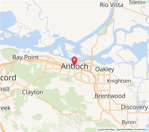 Navigating Antioch Your Guide To Maps In Antioch California