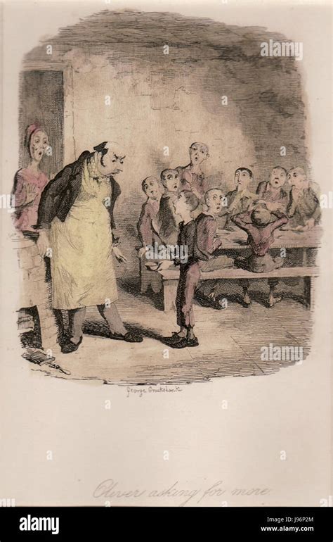 An Illustration From Charles Dickens Oliver Twist By George