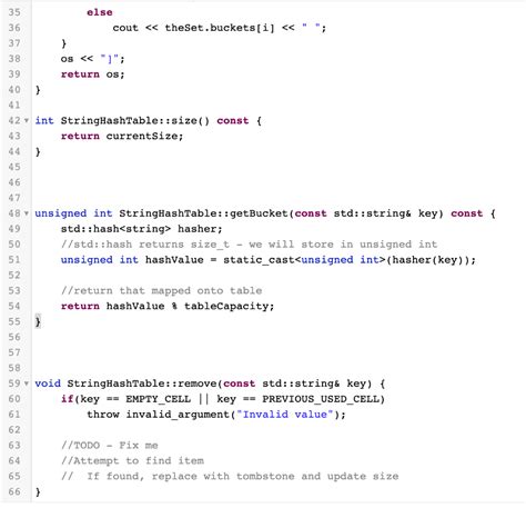 Solved Hashset Grow Please Include Code In The Todo Fix