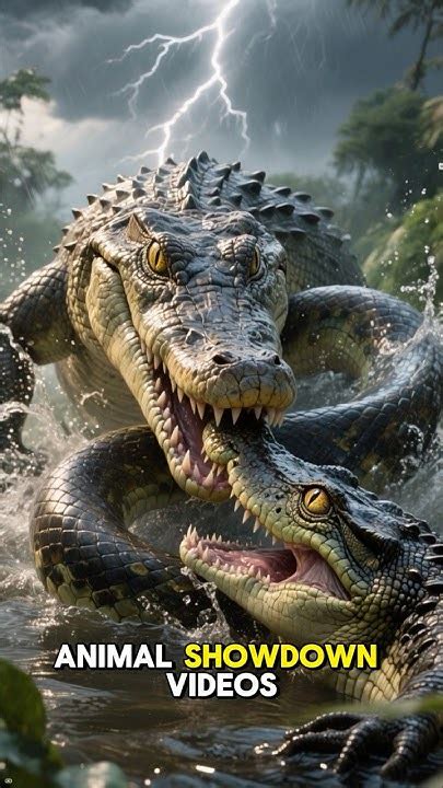 Giant Python Versus Crocodile Who Will Win The Fight Facts
