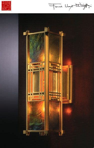 Frank Lloyd Wright Wall Sconce Frank Lloyd Wright Lighting Frank