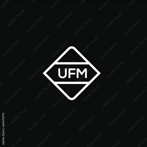 Ufm Letter Design For Logo And Icon Ufm Monogram Logo Vector