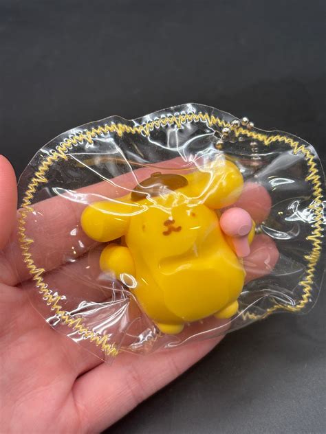 Mini Pompompurin Keychain Soft Taba Squishy Moonkatt