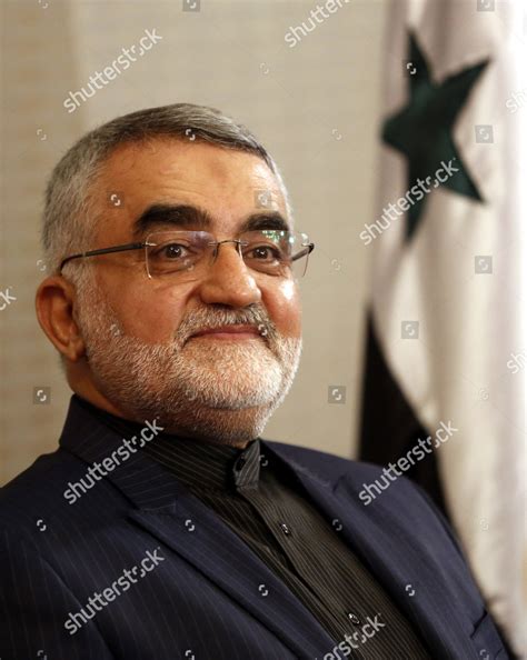 Alaeddin Boroujerdi Chairman Iranian Parliaments Foreign Editorial