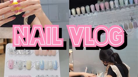 Nail Vlog 💅 1인 네일샵 원장의 우당탕탕 하루 이달의 아트 준비 네일차트판 정리 시술영상 사과깎기 🍎 청소 🧹 Youtube