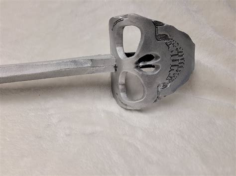 Pirate Cutlass With Skull Handle Basket Foam Larp Boffer 26 Saber