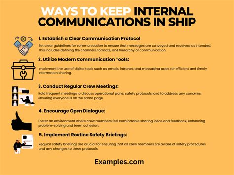 Internal Communication In Ship Typesand Examples Pdf