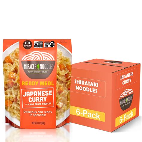 Japanese Curry Noodles Miracle Noodle 44 Off