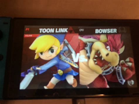 Ssbu 1v1 Toon Link Vs Boswer By Tamthelucario448 On Deviantart