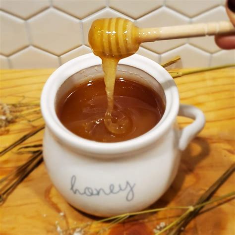 Hex Honey Jar Bundle 4 Oz And 9 Oz Pure Local Wildflower Honey