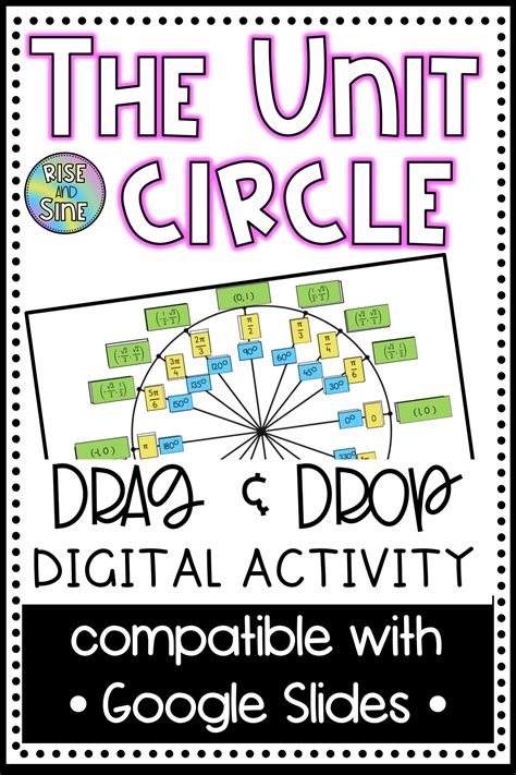The Unit Circle Digital Activity For Trigonometry Precalculus Algebra High School Math