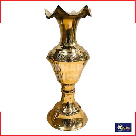 Brass Flower Vass Pot Shehara Handicrafts