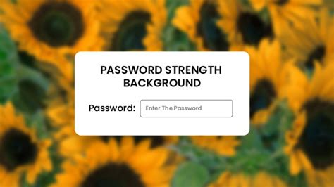 Password Strength Background Coding Artist