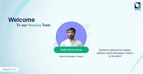 the right software on linkedin welcometotheteam pythonintern