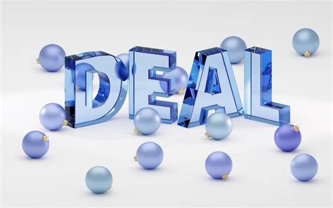 Premium Photo Luxury Glass Inscription Deal On Grey Podium Soft Light