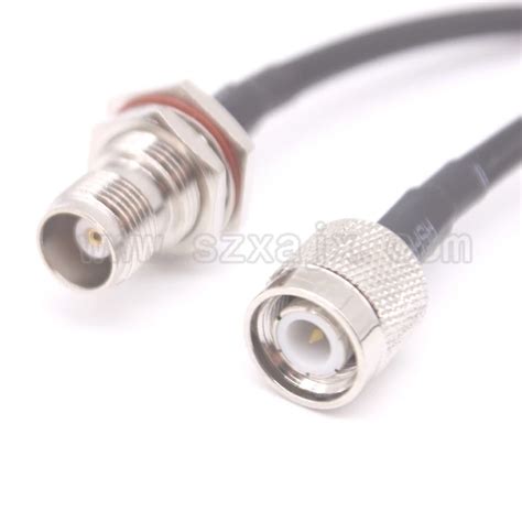 Factory Sales RF Coaxial Cable TNC Male To Female Connector TNC Male Plug To TNC Female RG58