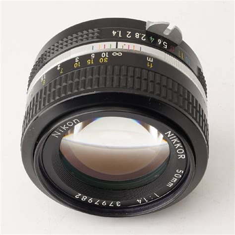 Yahooオークション ニコン Nikon Nikkor 非ai 50mm F14
