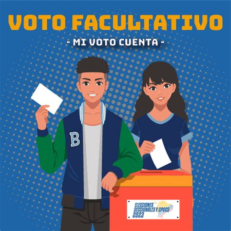 Instituto De La Democracia RealizarÁ CampaÑa Mi Voto Cuenta” Para