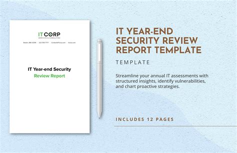 Free Security Report Templates To Edit Online And Print