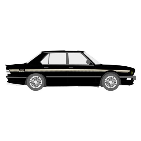 Bmw E28 5 Series Bbs Cream Recal Decals