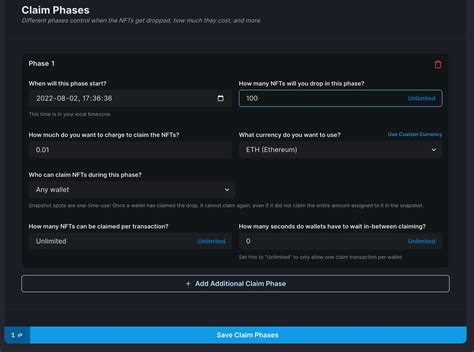 create an nft on thirdweb and forward proceeds to a juicebox project