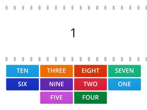 NUMBER Find The Match