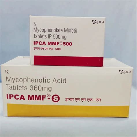 Ipca Mmf 500 Tablets At Immunosuppressive Drugs In Nagpur Id