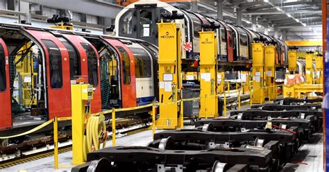 Inside London Underground Workshop As Failing Central Line Trains