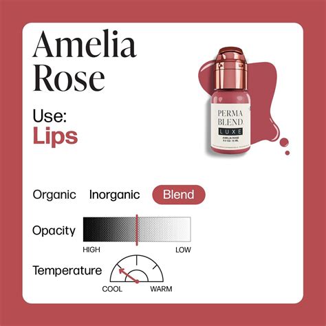 Amelia Rose Perma Blend Luxe 15 Ml Kallos Pro Lash Collection