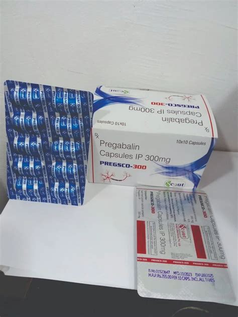 Pregabalin 300 Mg Capsule At ₹ 700box Pharma Tablets In Ambala Id