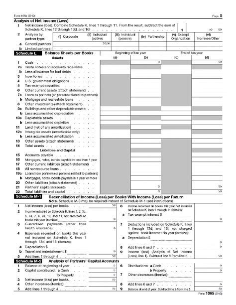 How To Fill Out An Llc 1065 Irs Tax Form