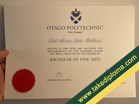 Where To Make Otago Polytechnic Fake Diploma