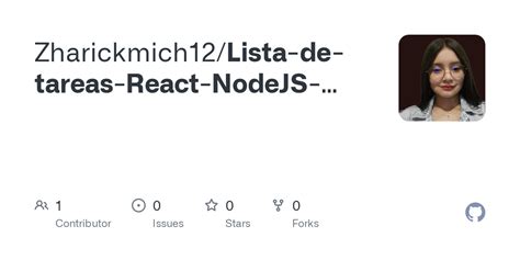 Github Zharickmich12lista De Tareas React Nodejs Express Mongodb
