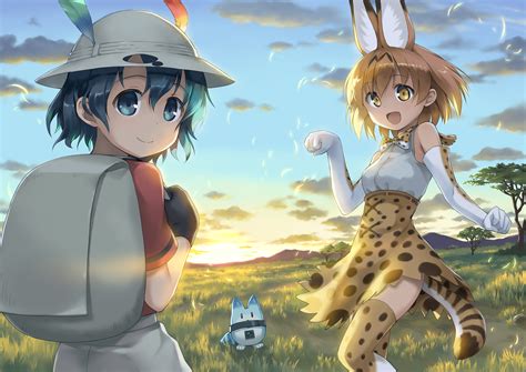Download Serval Kemono Friends Kaban Kemono Friends Anime Kemono