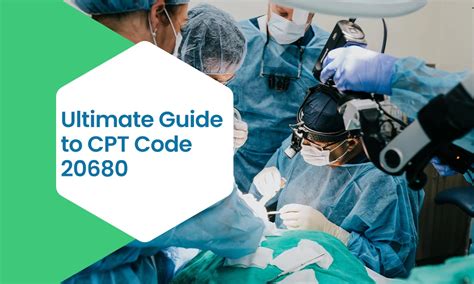 Cpt Code 20680 Description Scenarios And Applicable Modifiers